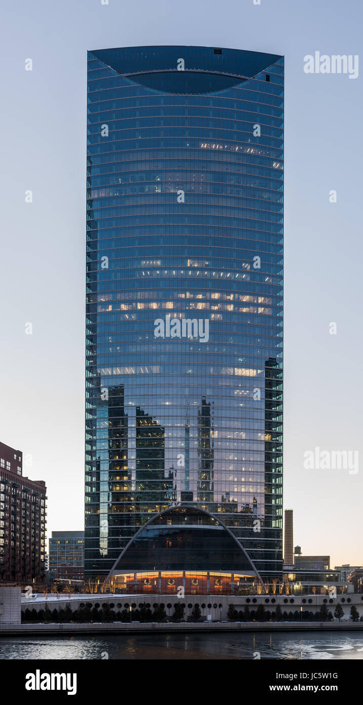 River Point building Stock Photo - Alamy