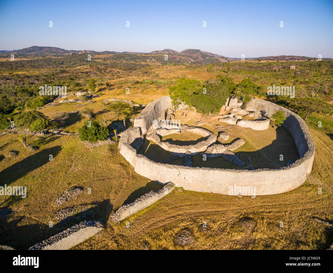 The Great Enclosure at Great Zimbabwe Ruins, Zimbabwe Stock Photo - Alamy