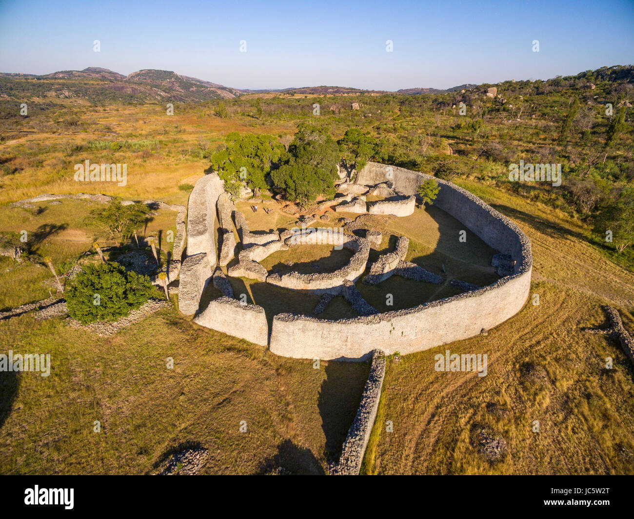 The Great Enclosure at Great Zimbabwe Ruins, Zimbabwe Stock Photo - Alamy