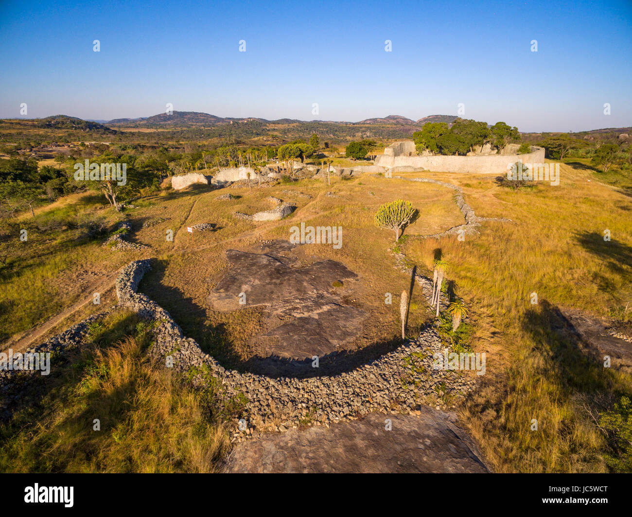 The Great Enclosure at Great Zimbabwe Ruins, Zimbabwe Stock Photo - Alamy