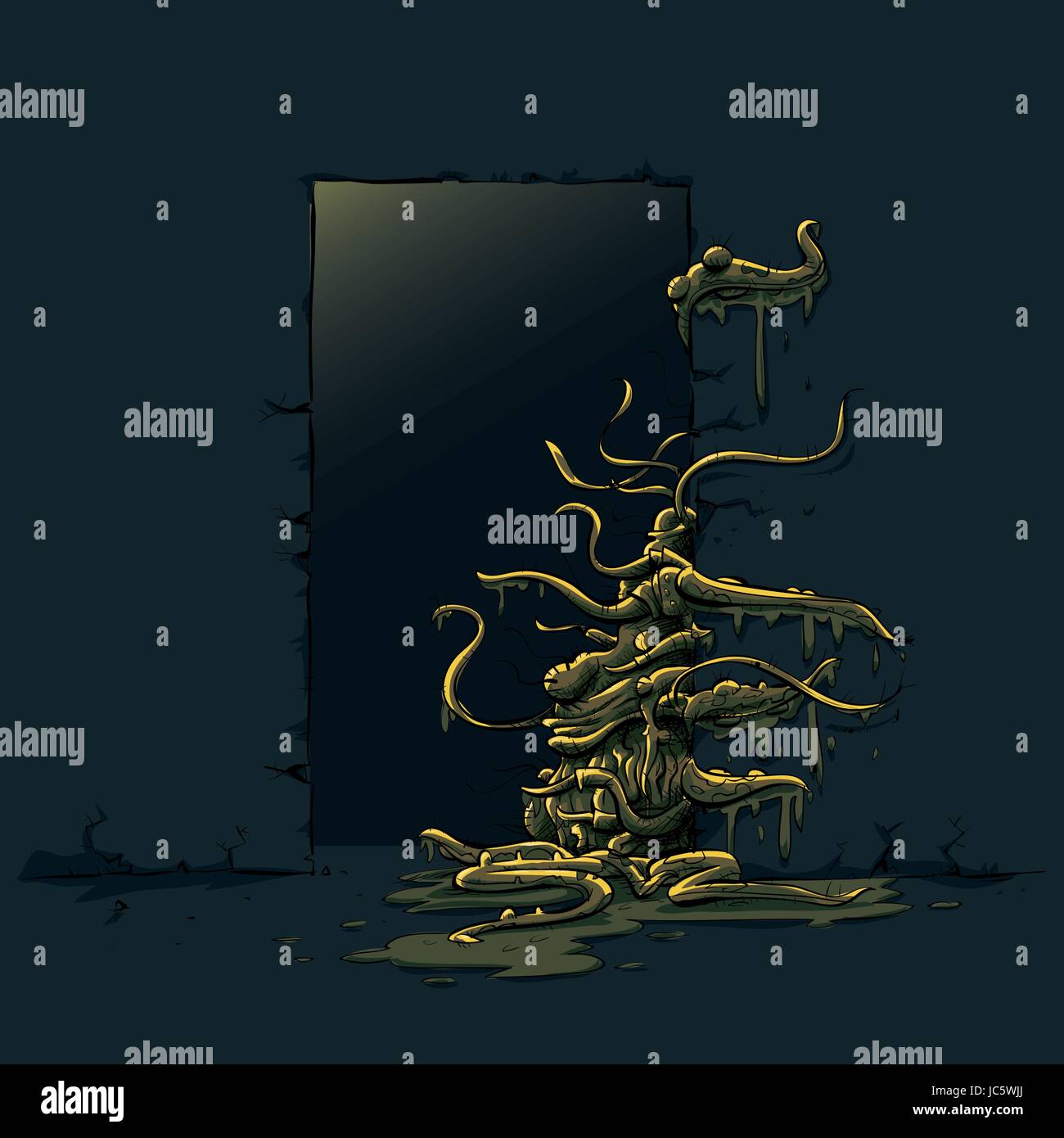 Creeping alien creature hi-res stock photography and images - Alamy