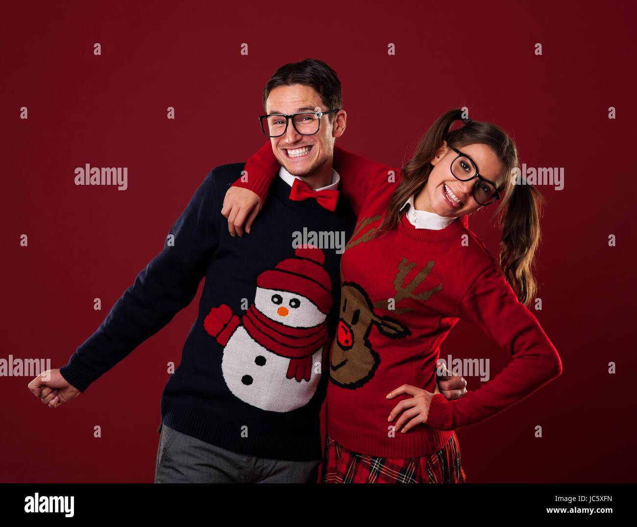 Funny man playing eye portrait hi-res stock photography and images - Alamy