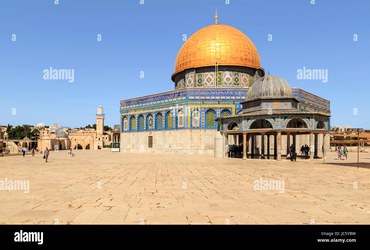 Dome of the Rock, Temple Mount, Old City of Jerusalem, UNESCO World ...