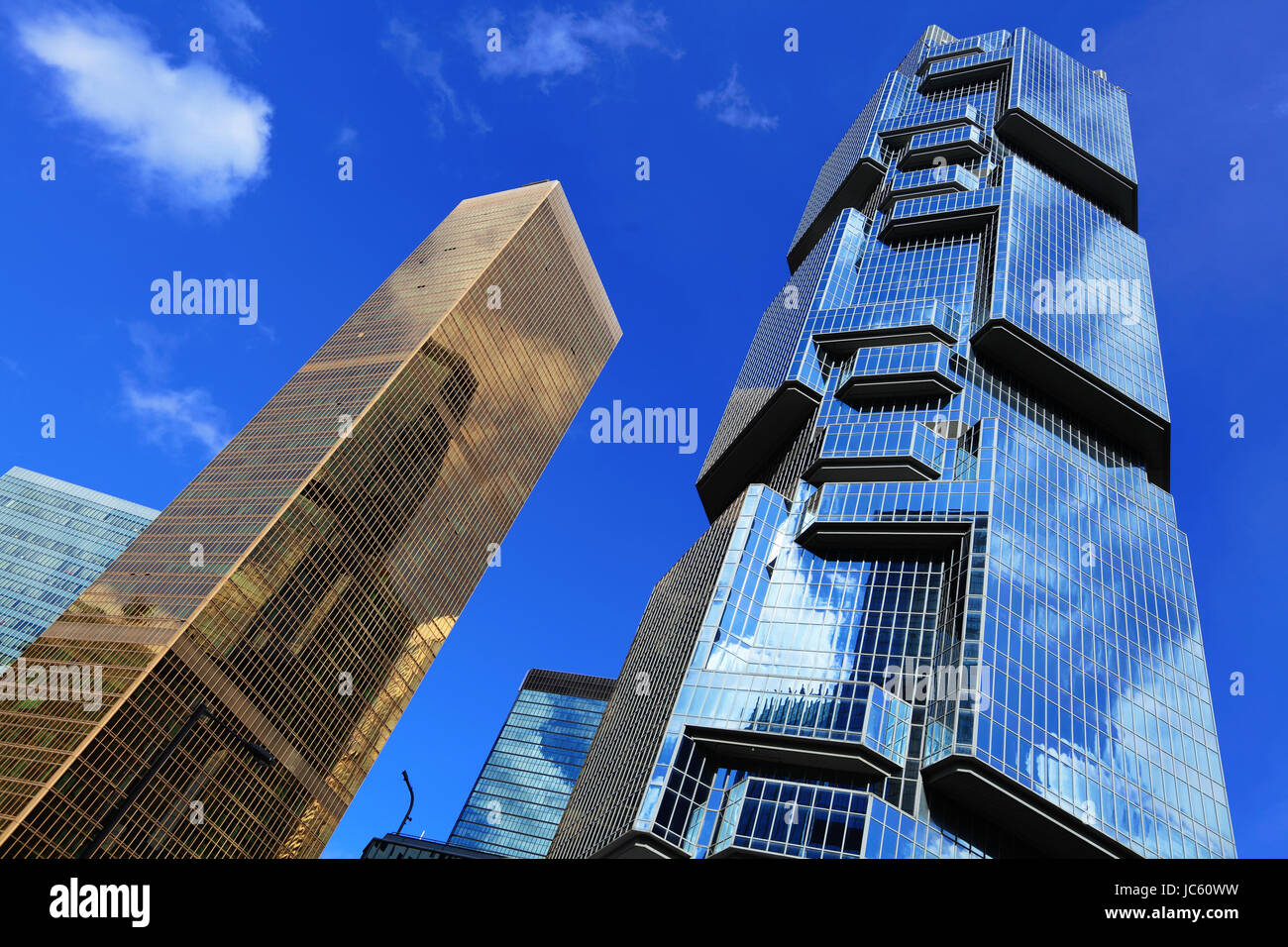 Hong Kong office building Stock Photo - Alamy