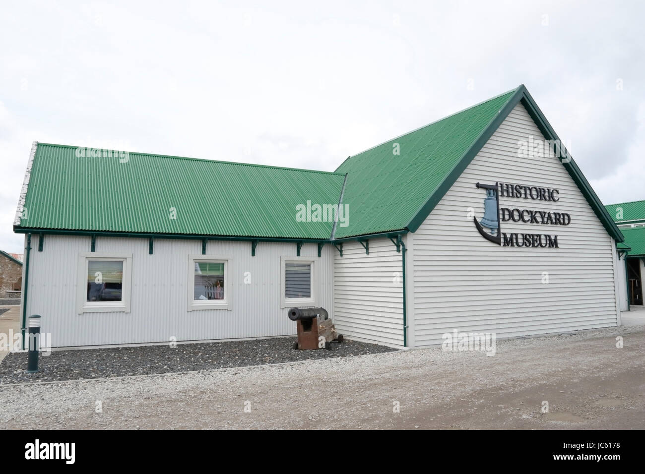 Historical Dockyard Museum, Stanley, Falkland Islands Stock Photo - Alamy
