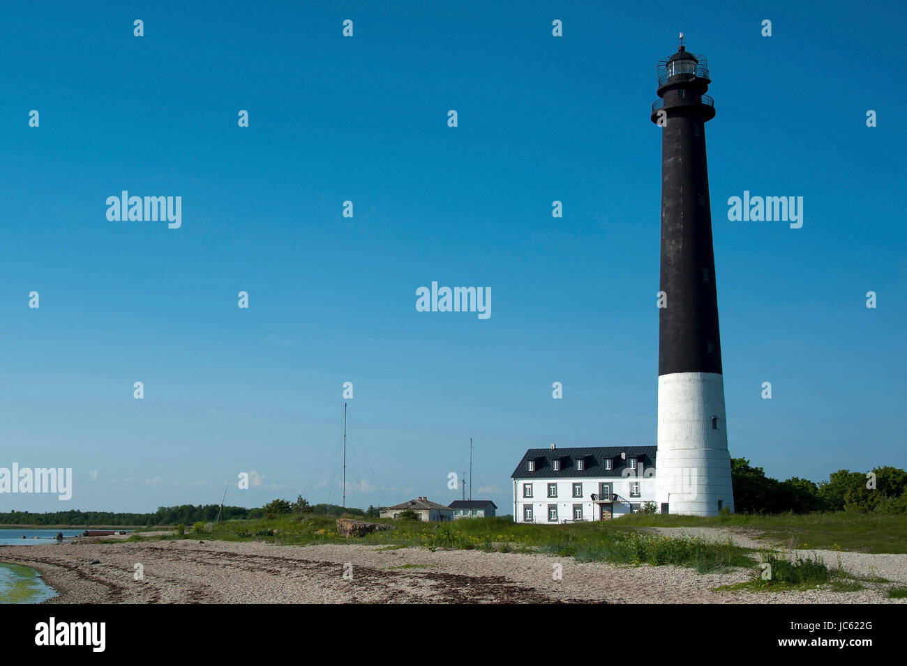 Lighthouse, Saare, Iceland Saaremaa, Estonia, Baltic states, Europe ...