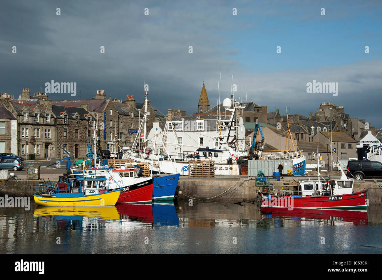 Harbour and Old Town, Fraserburgh, Aberdeenshire, Scotland, Great ...