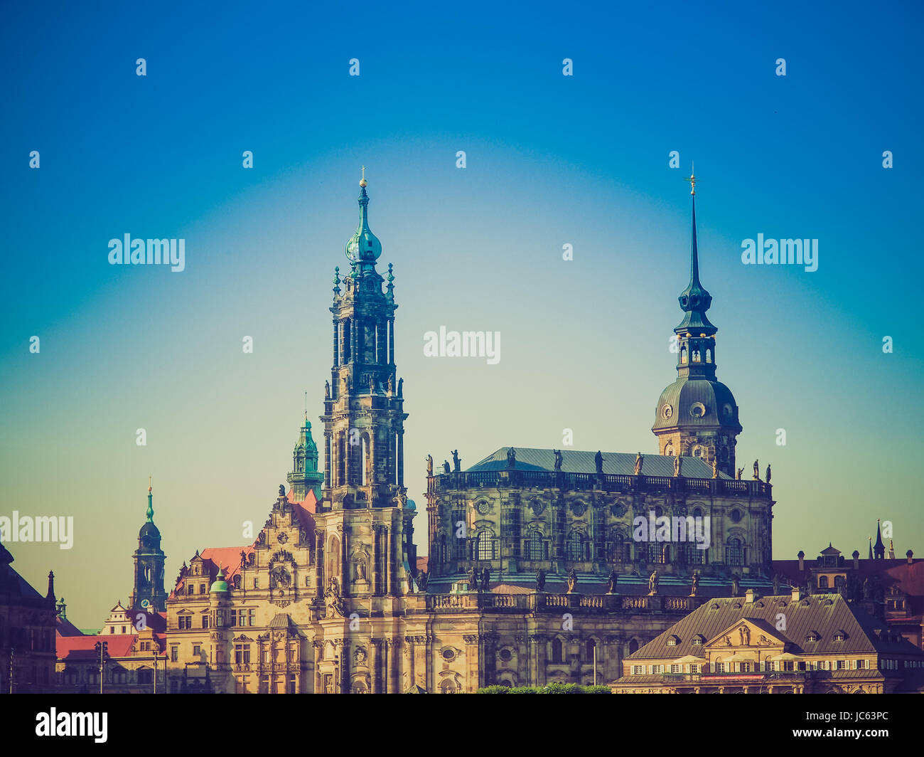 Dresden Cathedral of the Holy Trinity aka Hofkirche Kathedrale ...