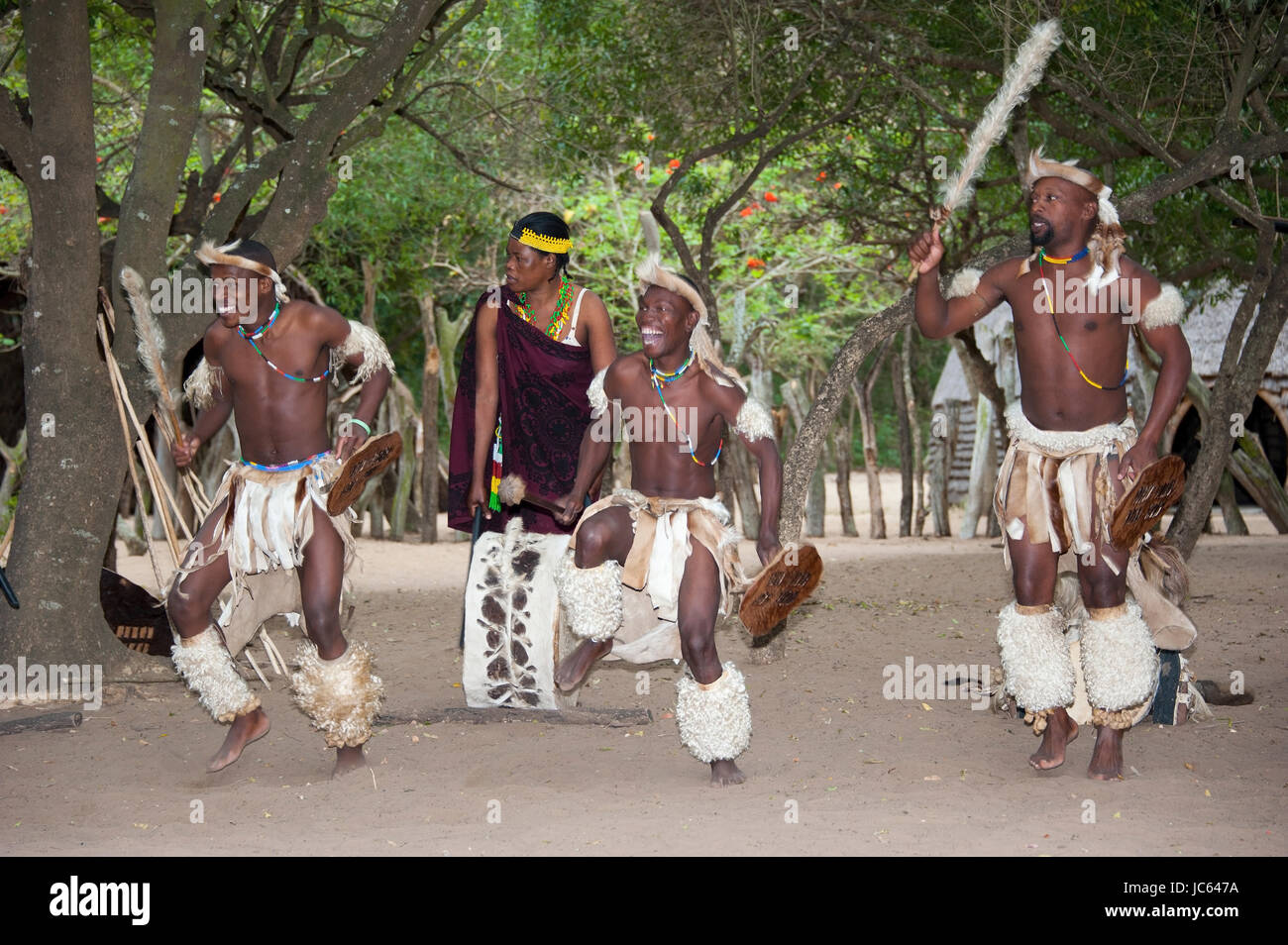 Zulu warrior dance hi-res stock photography and images - Alamy