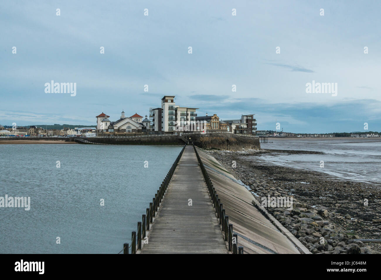 Knightstone causeway hi-res stock photography and images - Alamy