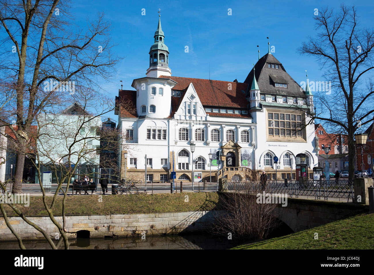 Bomann museum, castle square, Celle, Lower Saxony, Germany, Bomann ...