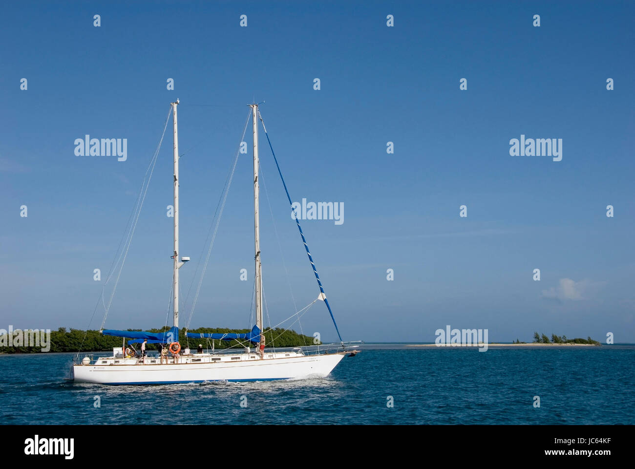 Cuba, the Caribbean, Varadero, sailing ship , Kuba, Karibik ...