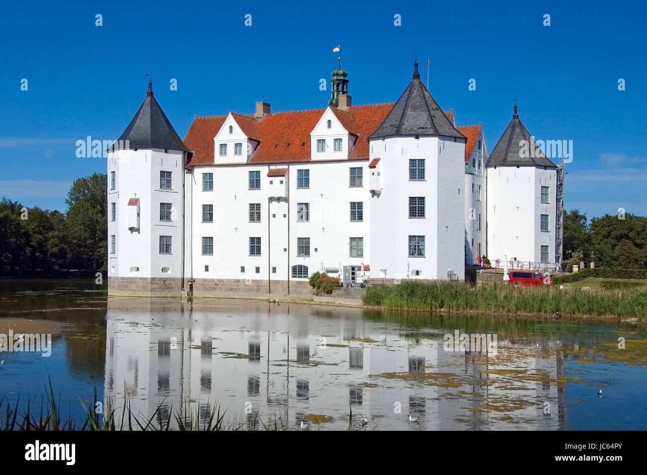 Luck castle, Schleswig Holstein, castle Luck castle, Gluecksburg ...