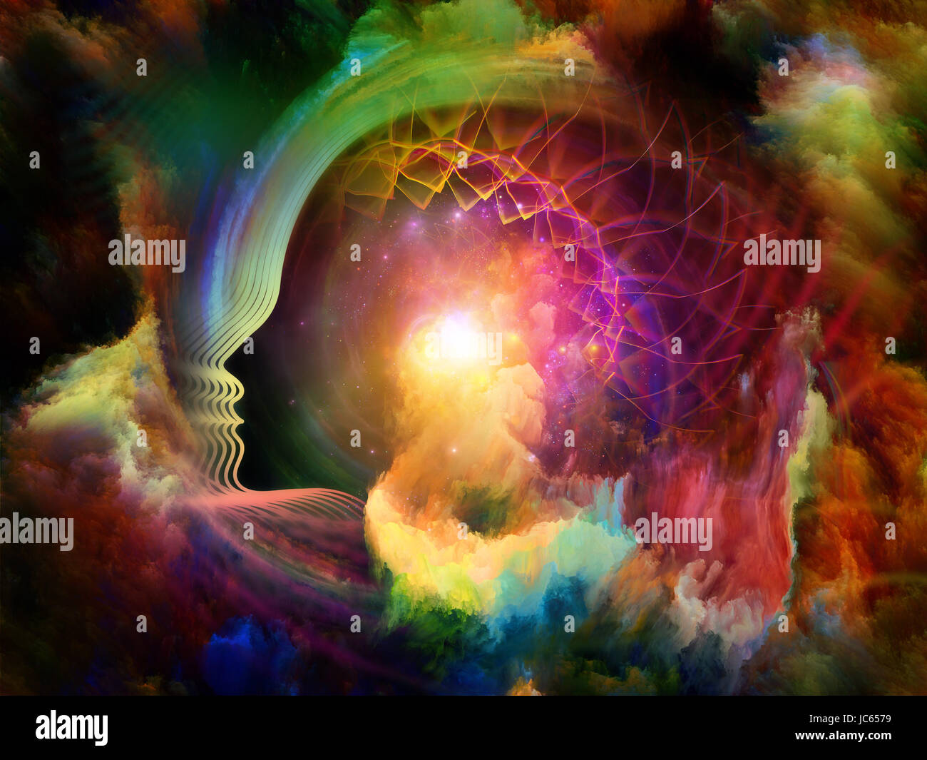 Geometry of the Soul series two. Interplay of human profile and ...