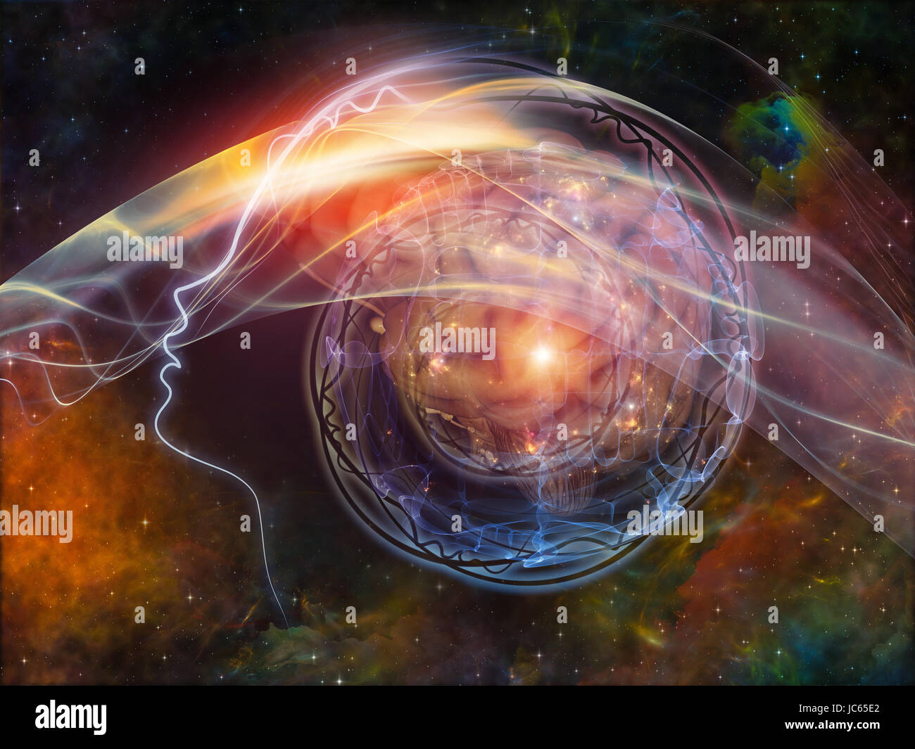 Human Mind series. Visually pleasing composition of brain, human ...