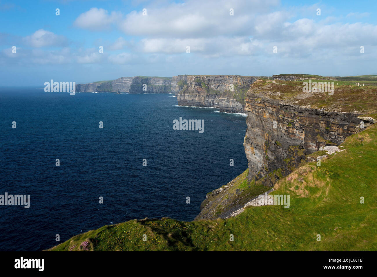 Cliffs of Moher, county Clare, Ireland, Great Britain, Steilklippen ...