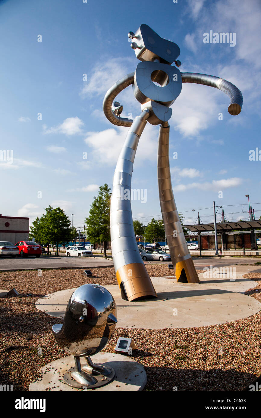 Sculpture deep ellum dallas texas hi-res stock photography and images ...