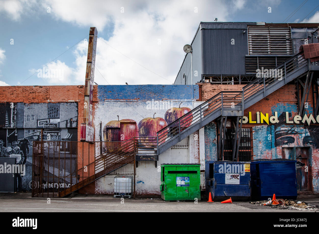 Dallas deep ellum texas sign hi-res stock photography and images - Alamy