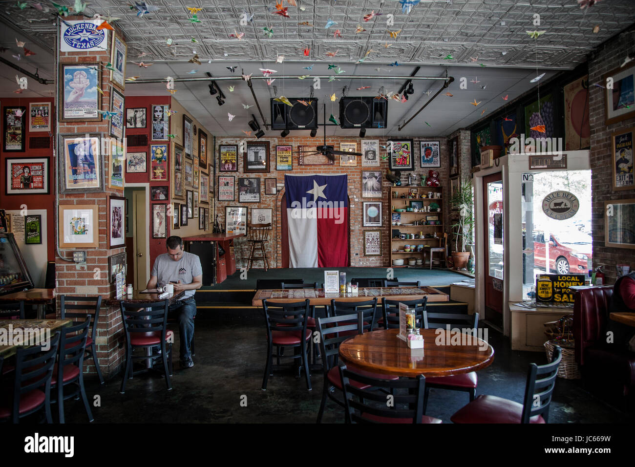 North America Texas USA United States America Dallas Coffee shop Deep ...