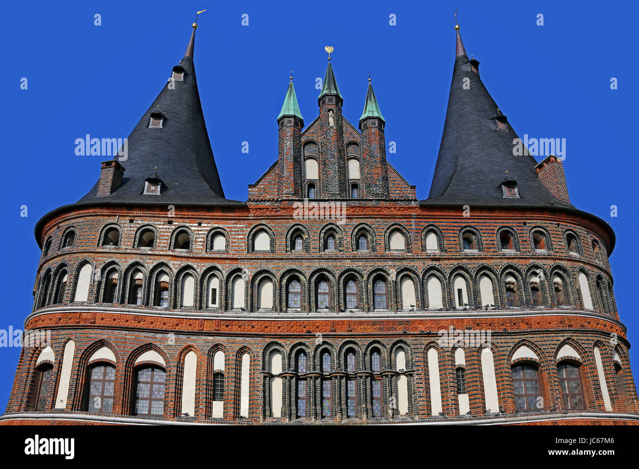 holstentor in lübeck Stock Photo - Alamy