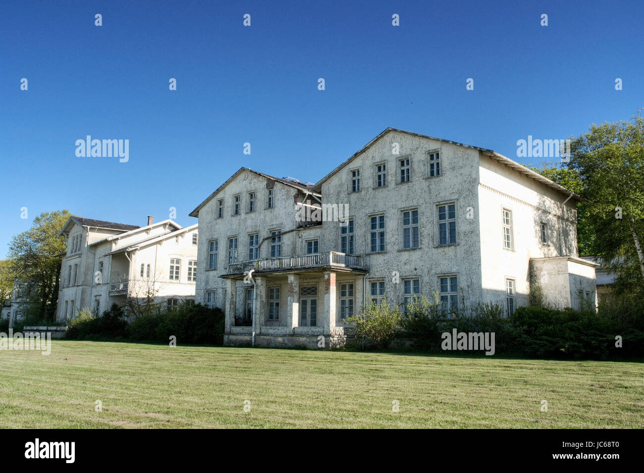 Holy dam, Ailing villas in the seafront in saint's dam, Heiligendamm ...