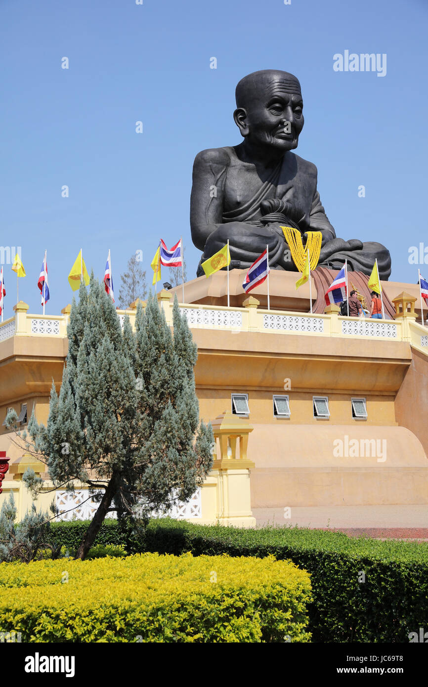 Asia, Thailand, Buddha, Hua There, Wat Huay Mongkol, monk, Luang PhoR ...