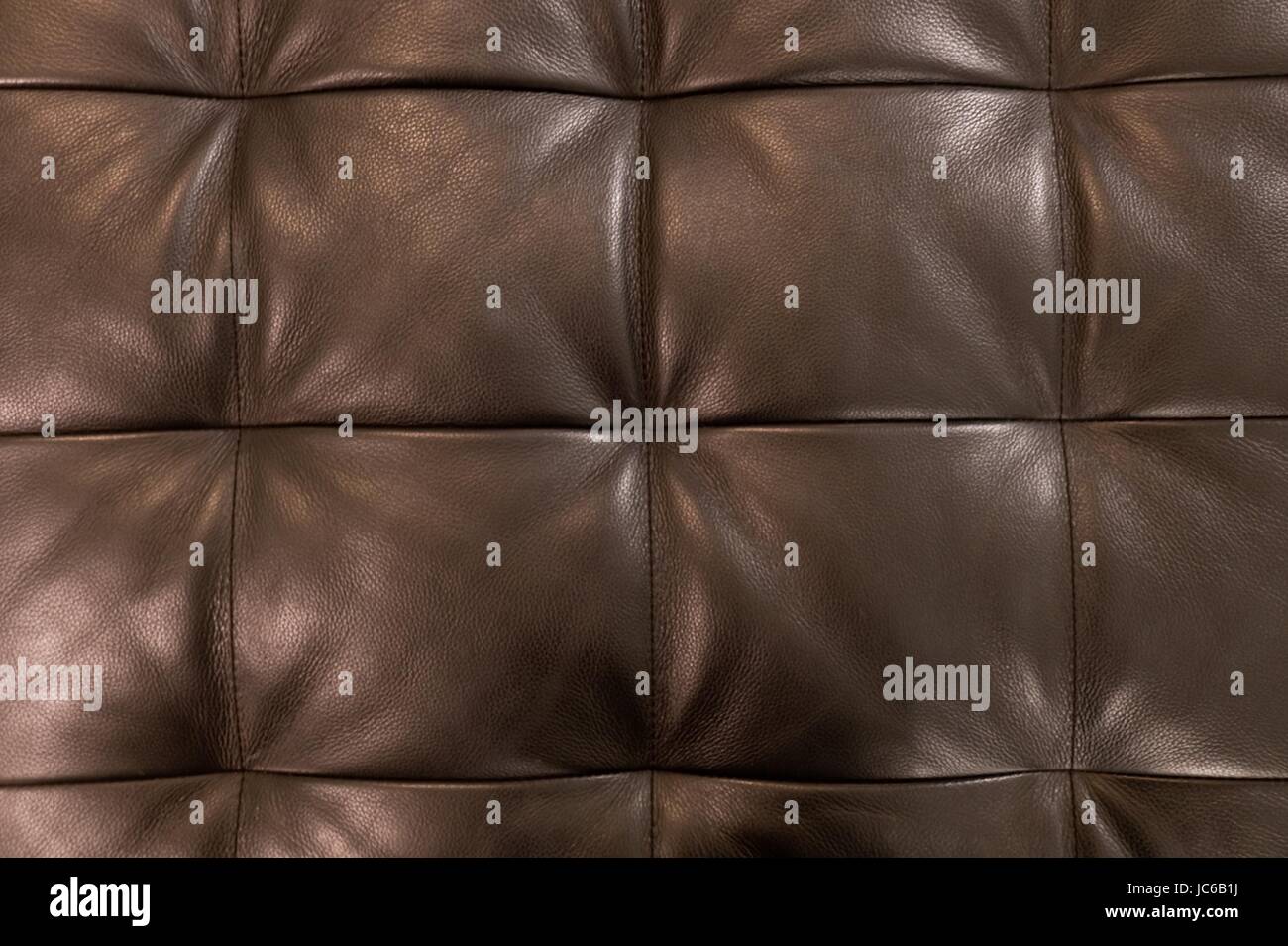 Background Pattern, Closed Up of Abstract Texture of Brown Leather Sofa ...