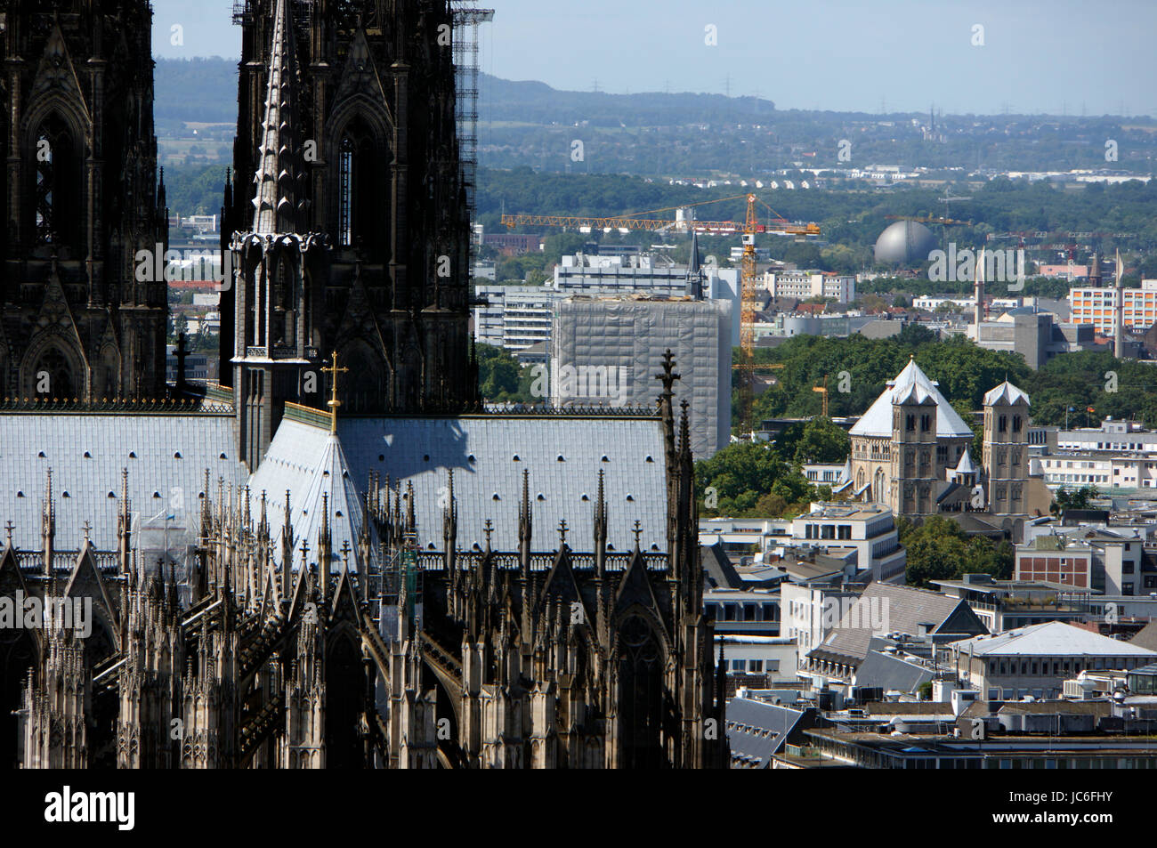 Blick vom Cologne Triangle , Köln, Nordrhein-Westfalen, Deutschland ...