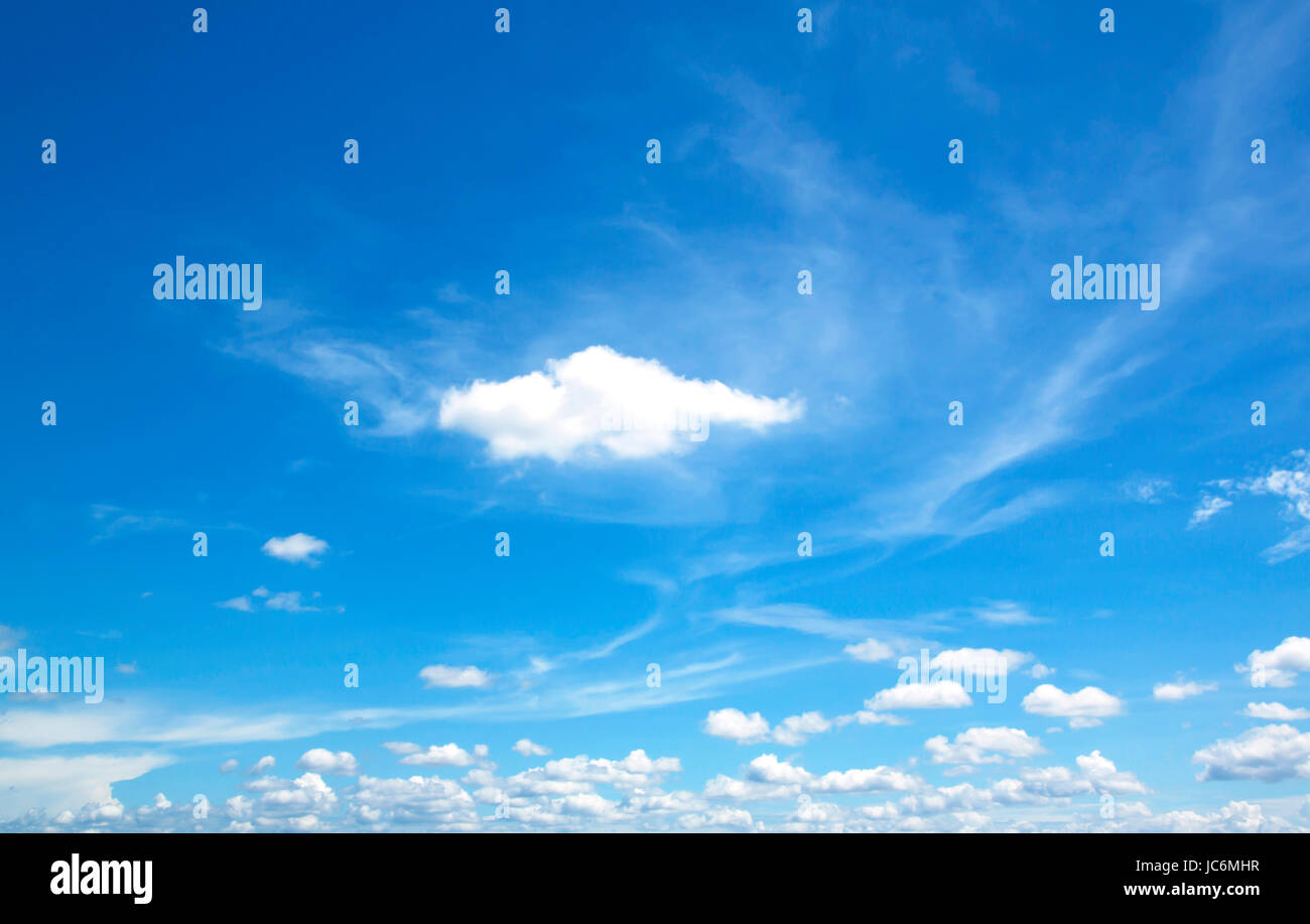 Sky fresh air nature abstract background with white clouds Stock Photo ...