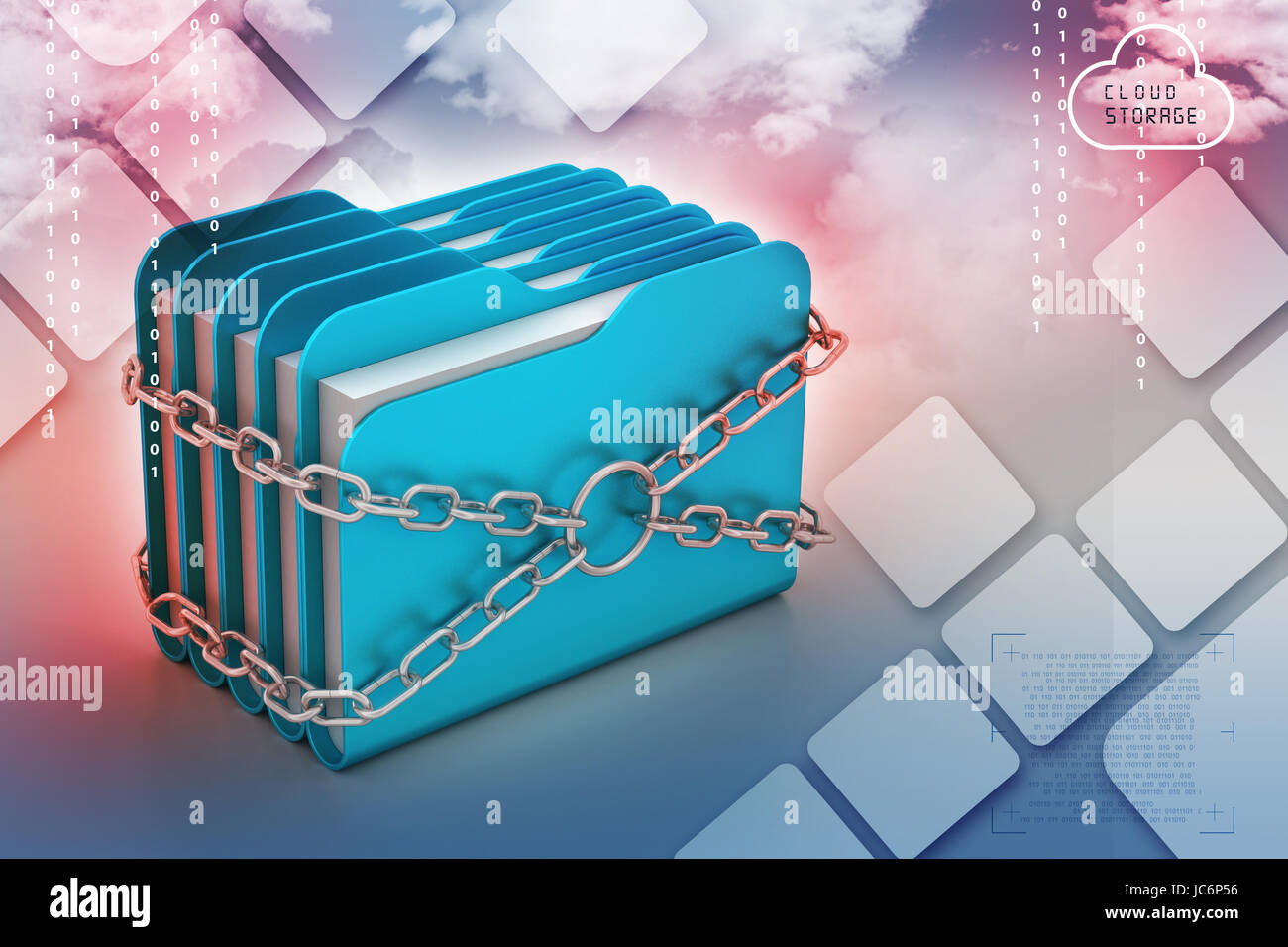 folder locked by chains Stock Photo - Alamy