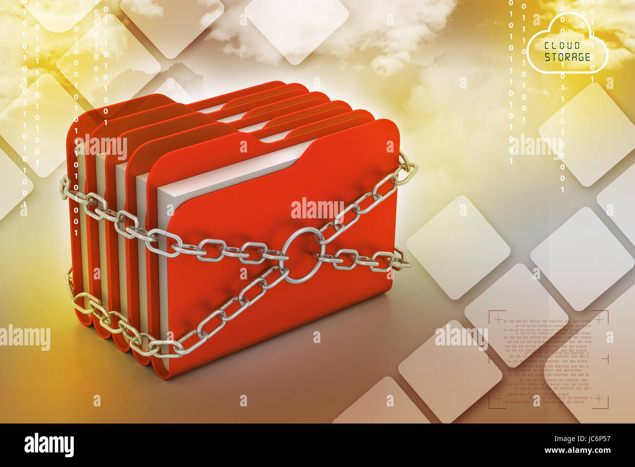 folder locked by chains Stock Photo - Alamy
