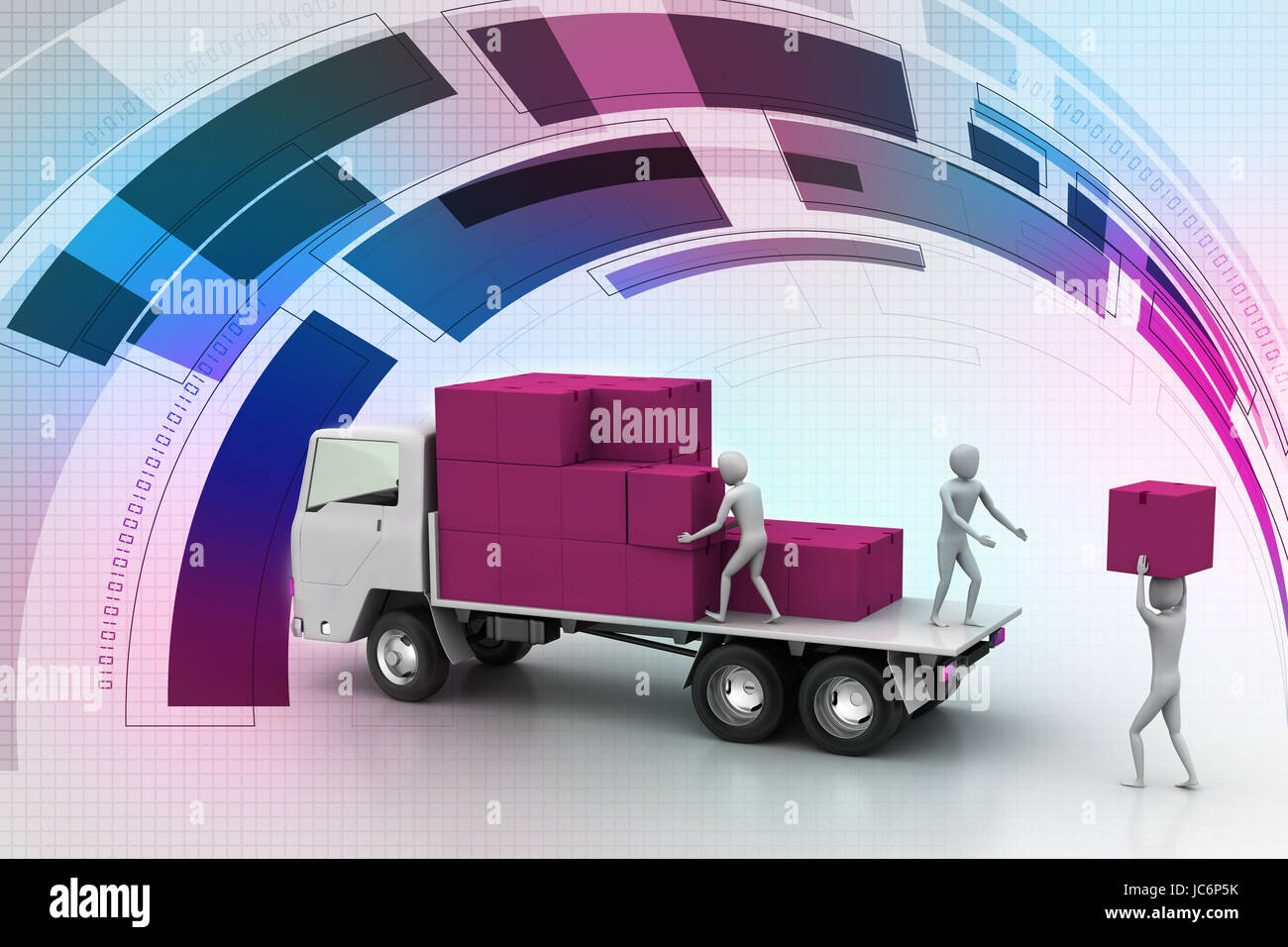 Corporate delivery fleet hi-res stock photography and images - Alamy