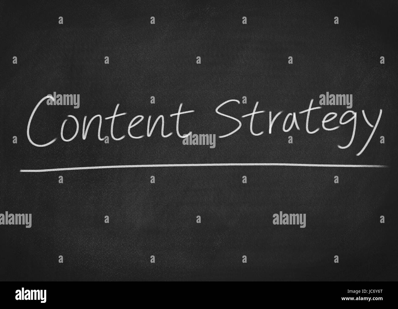 Strategy blackboard Black and White Stock Photos & Images - Alamy