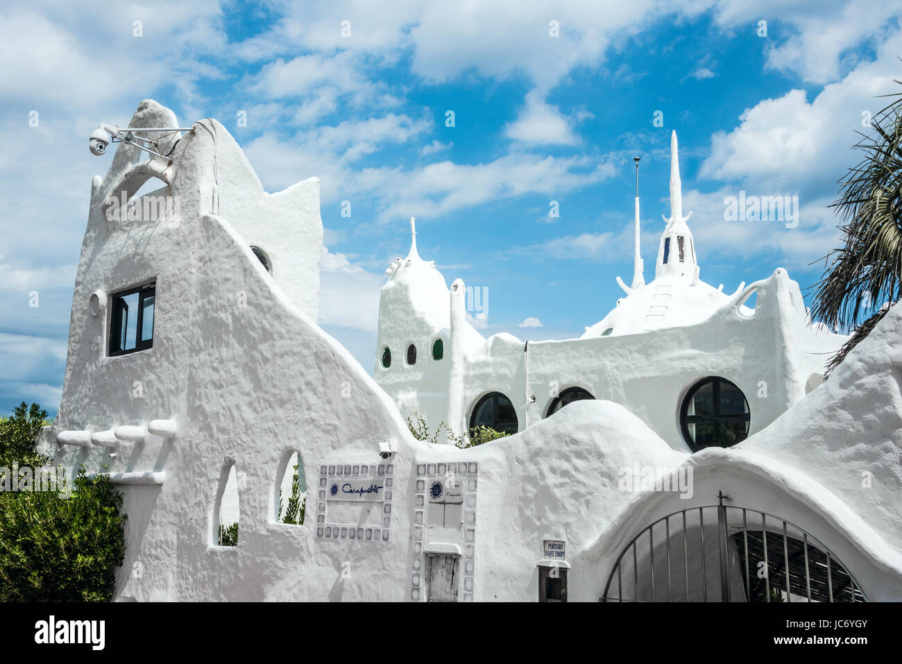 Punta del Este, Uruguay, February 29, 2016 - Casapueblo, a unique ...