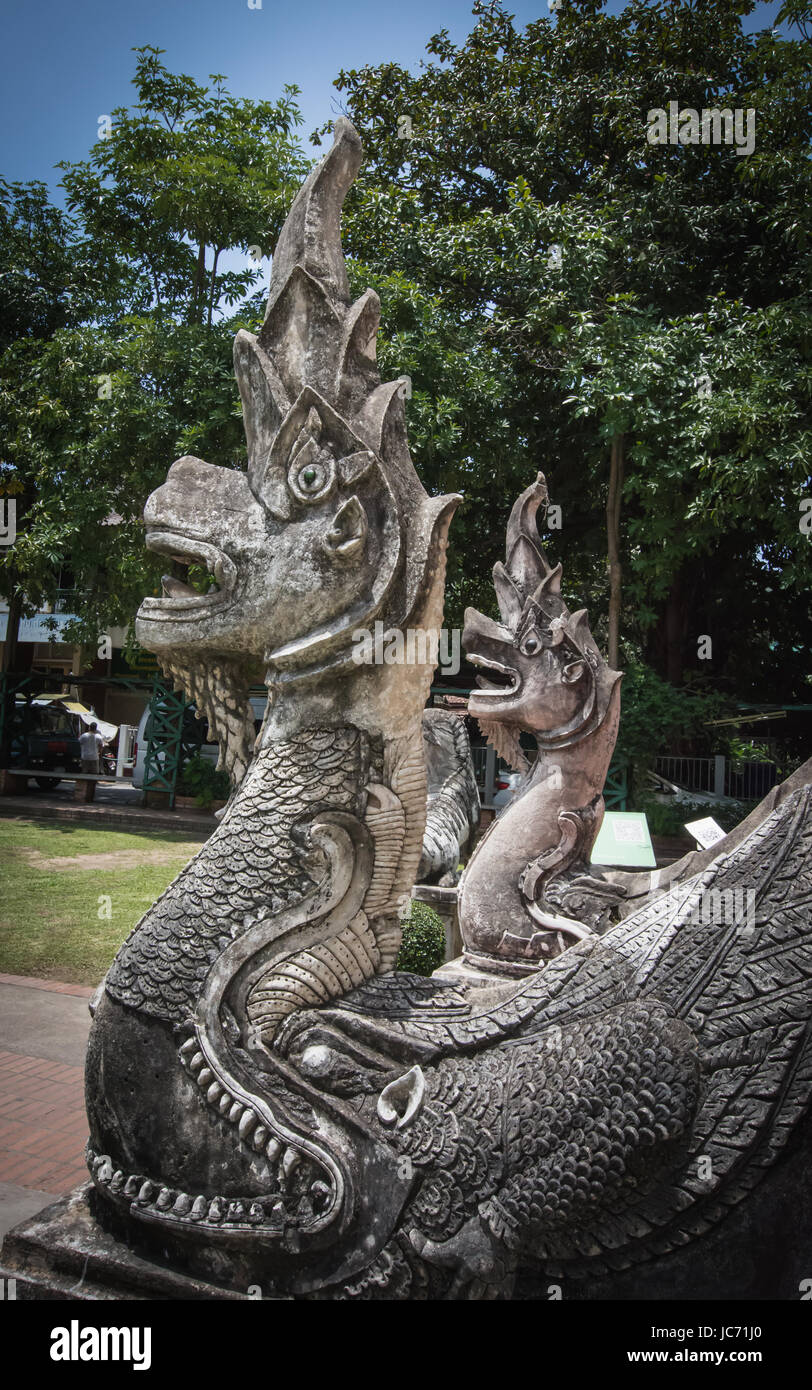Railing the serpent Stock Photo - Alamy