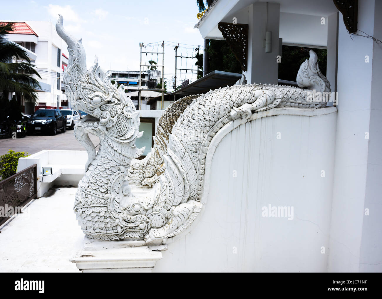 Railing the serpent Stock Photo - Alamy