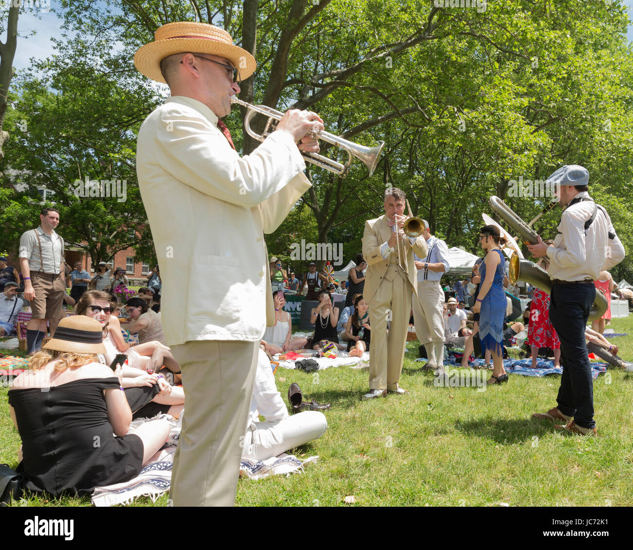 New York, NY - June 11, 2017: Michael Arenella preforms at 12th Annual ...