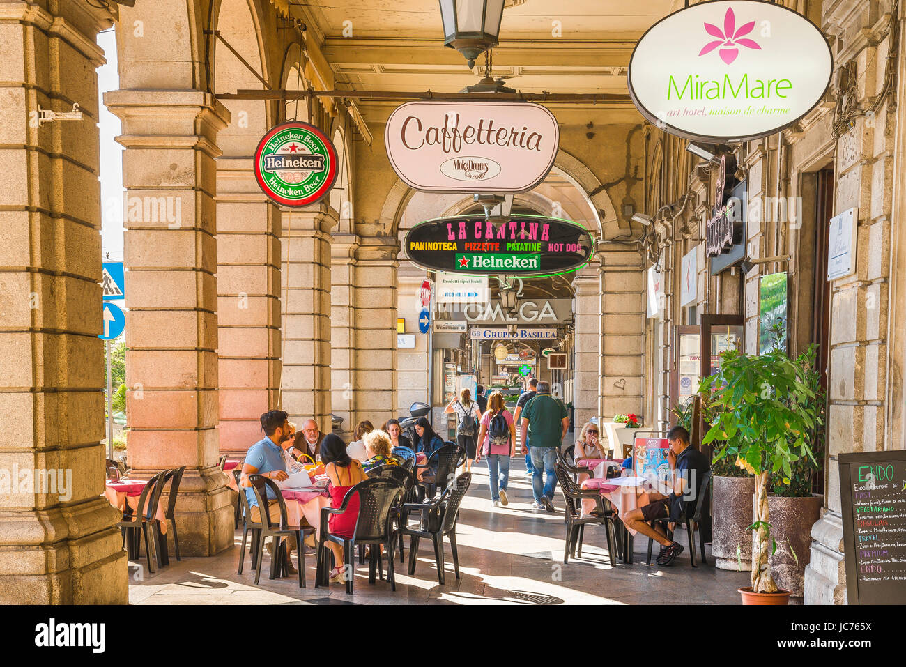 Cagliari cafe sardinia hi-res stock photography and images - Alamy