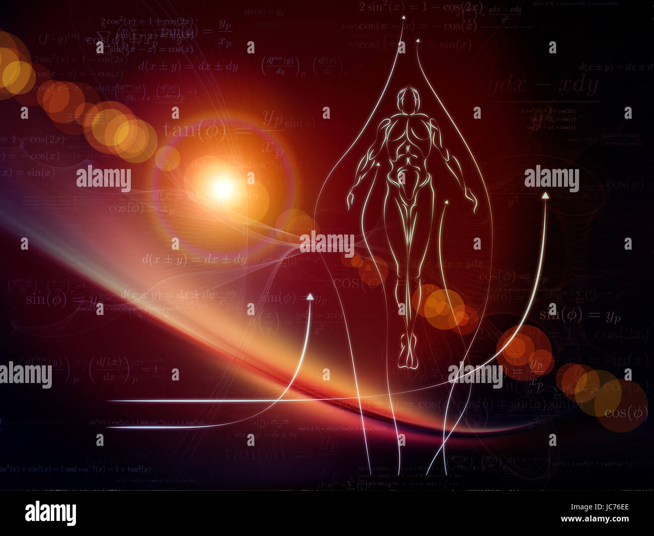 Geometry of Man series. Visually pleasing composition of Human line ...