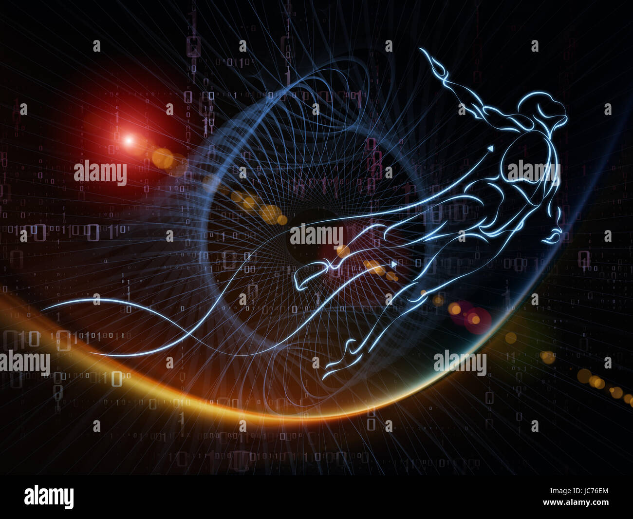 Geometry of Man series. Arrangement of Human line drawing, math ...