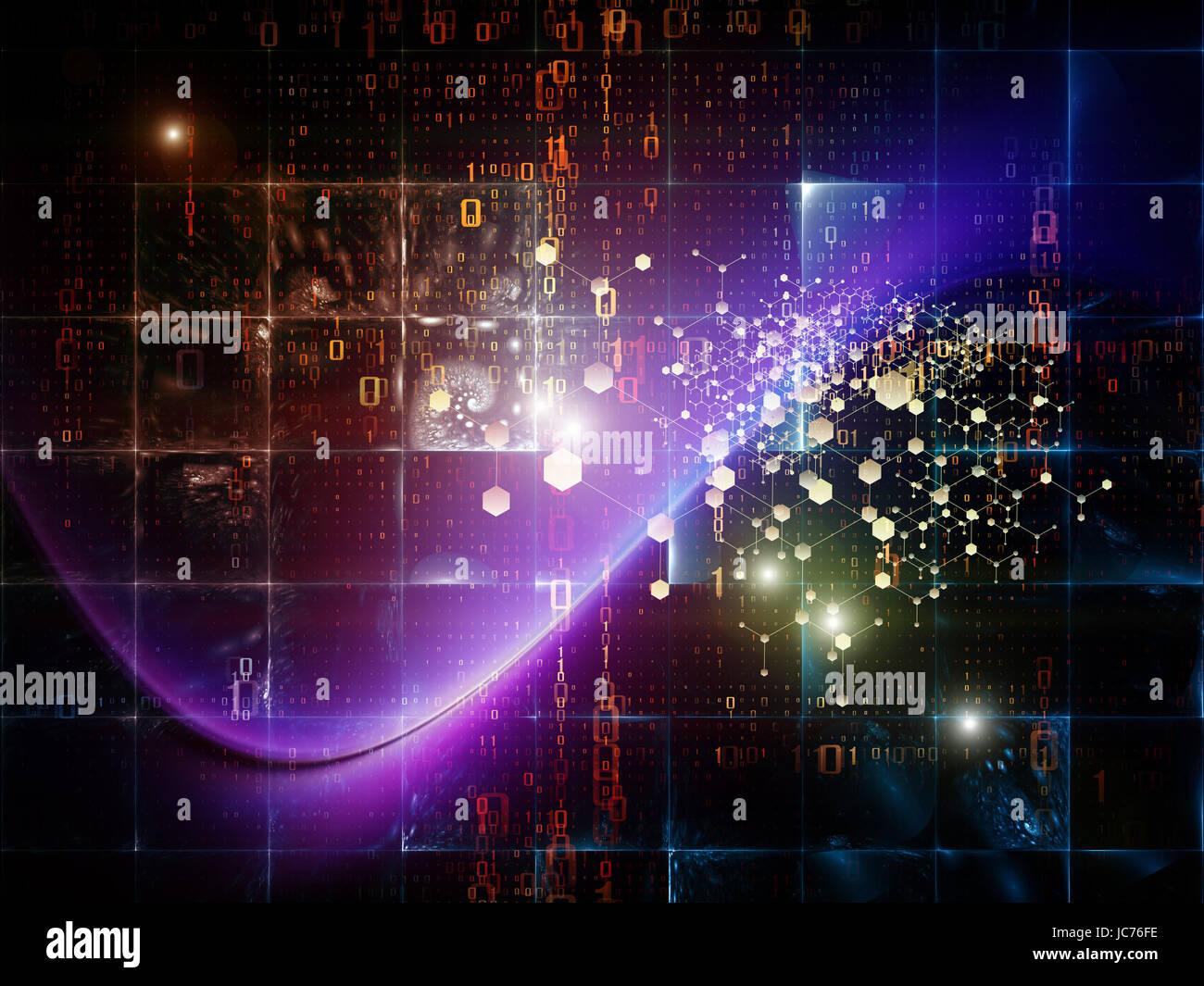 Particle Geometry series. Design composed of particles, math and design ...