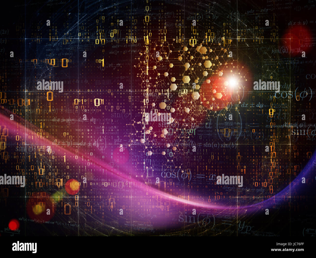 Particle Geometry series. Design composed of particles, math and design ...