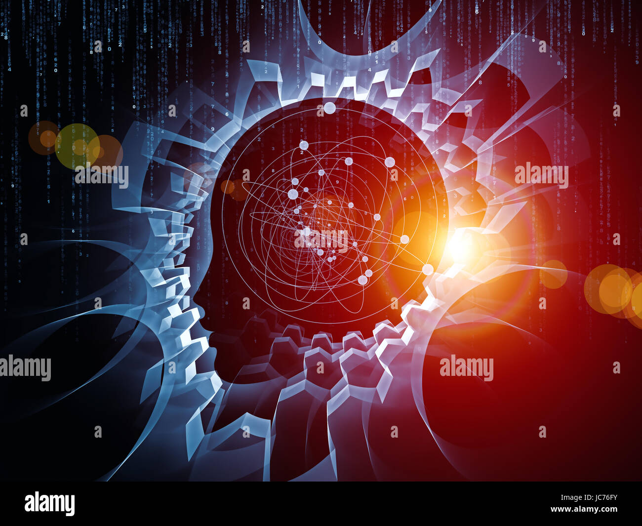 Mind Geometry series. Interplay of Human profile, math and design ...