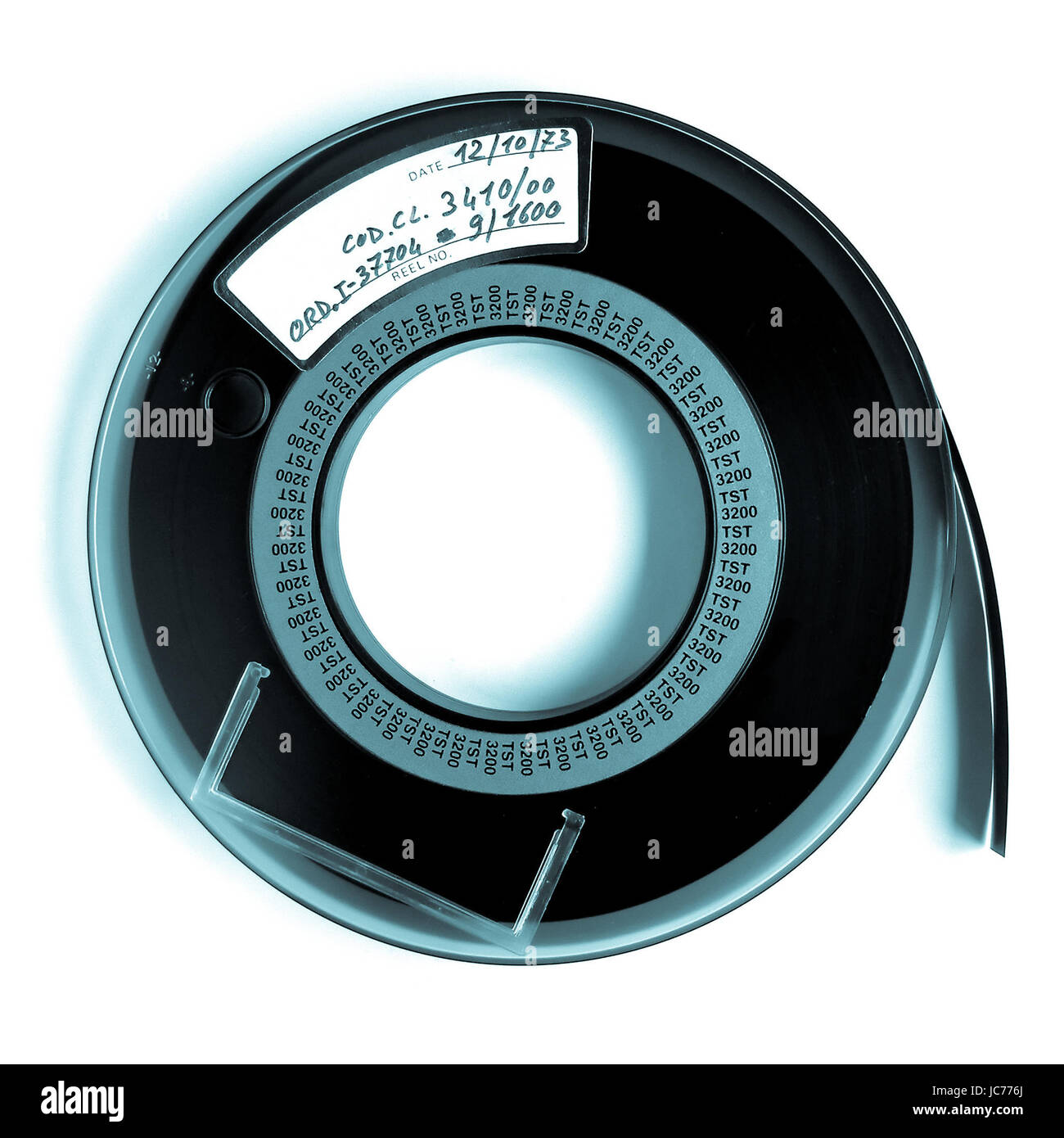 Magnetic storage tape computer Cut Out Stock Images & Pictures - Alamy