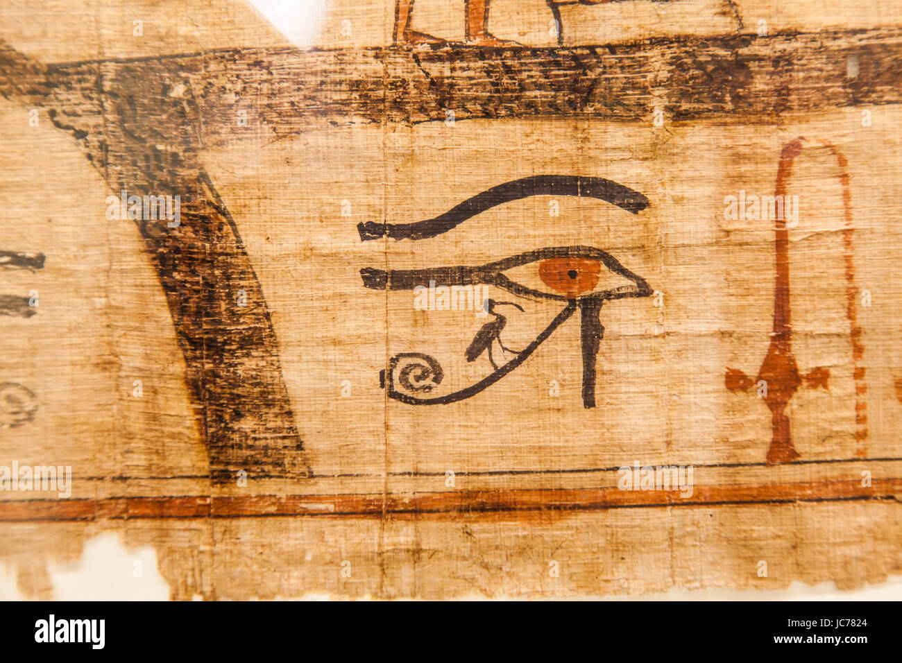 The Ancient Egyptian Book Of The Dead Stock Photos & The Ancient ...