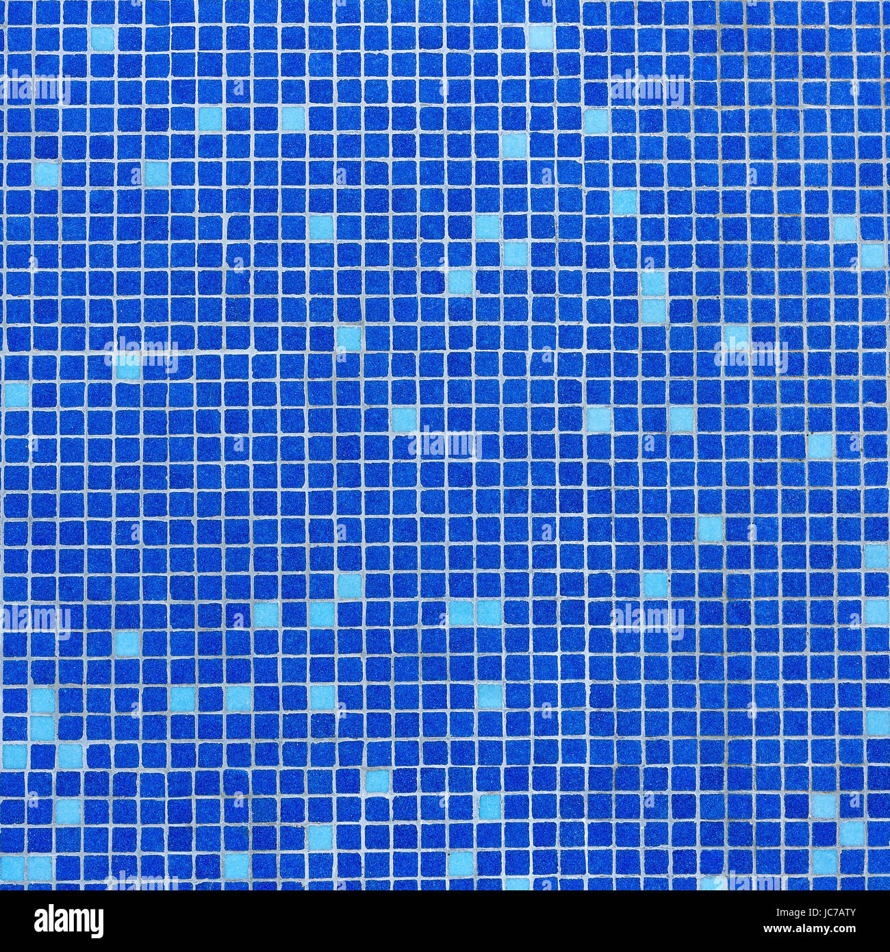 Blue mosaic tile background Stock Photo - Alamy
