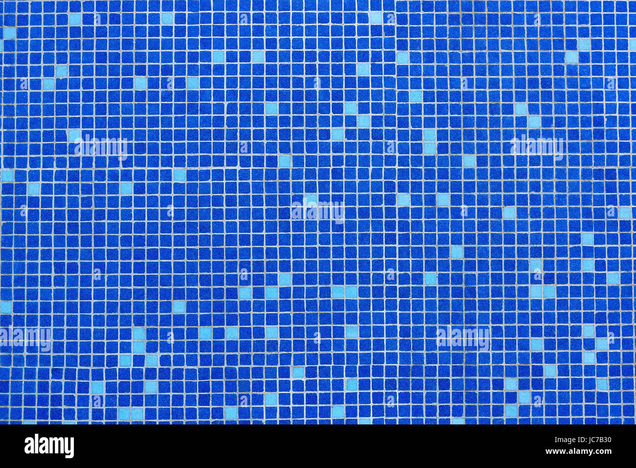 Blue mosaic tile background Stock Photo - Alamy