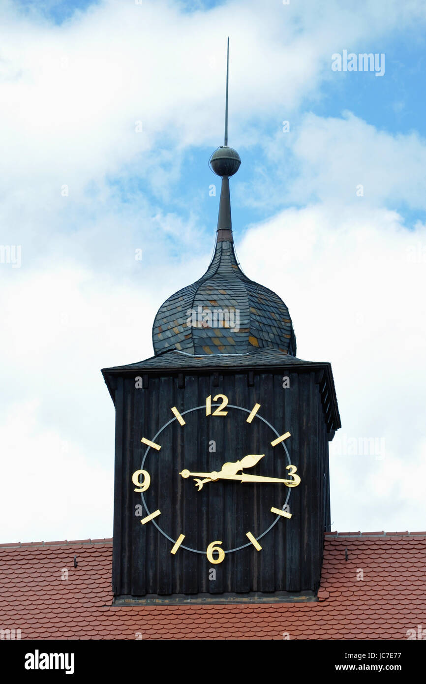 School clock tower hi-res stock photography and images - Alamy