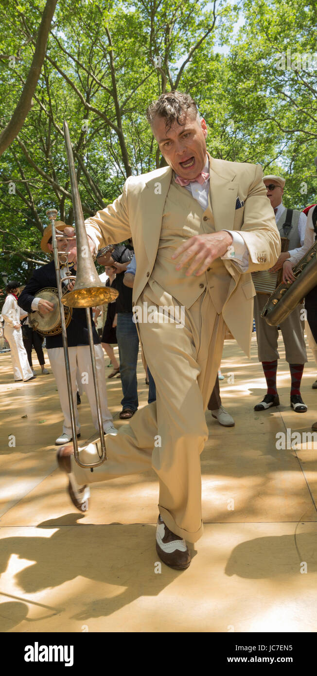 Michael Arenella preforms at 12th annual Jazz Age lawn party on ...