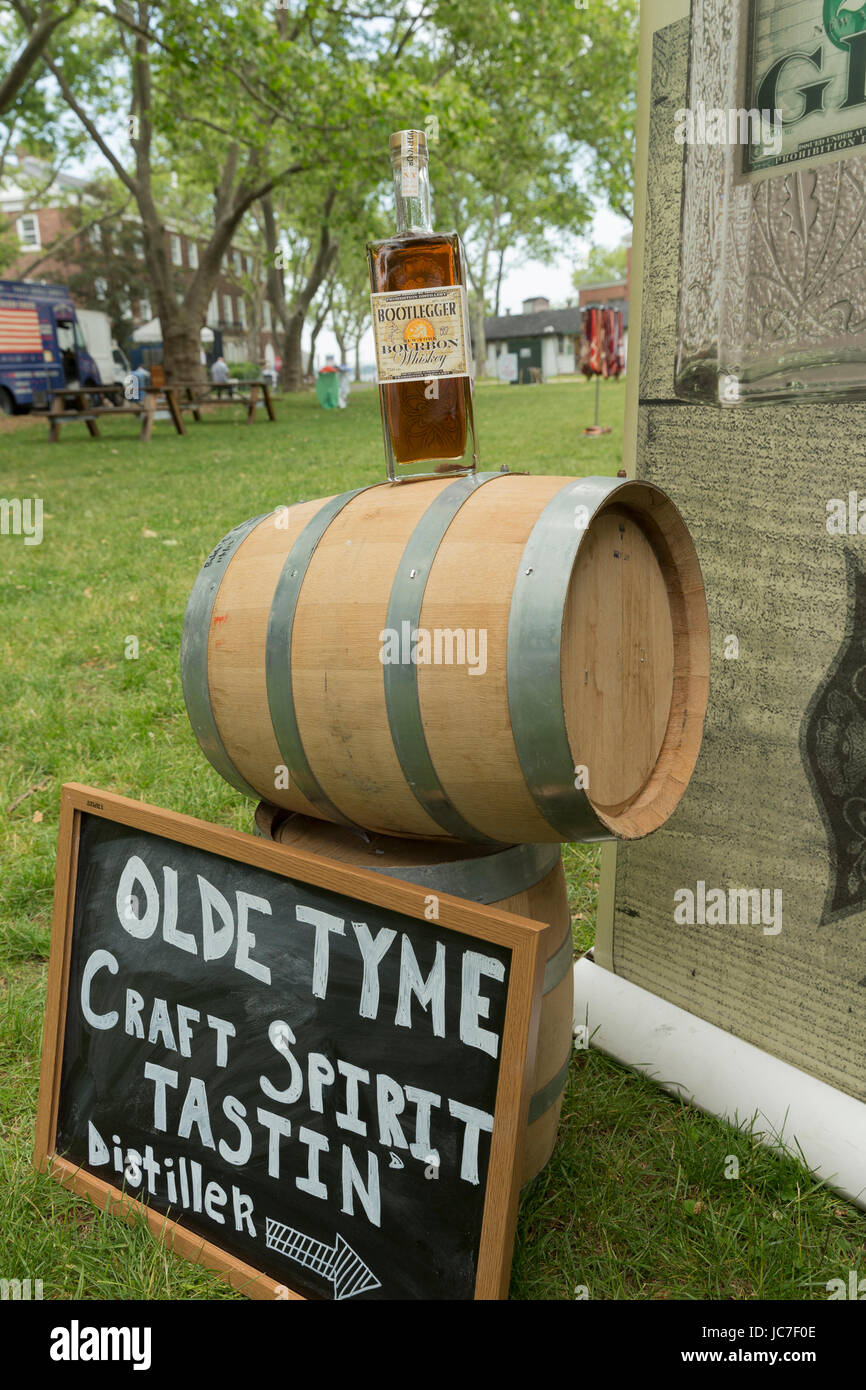 Bourbon whiskey by Prohibition distillery on display at 12th annual ...